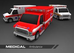 UPDATED: Medical Ambulance - Variety Set - SC13 Vehicles - Simtropolis